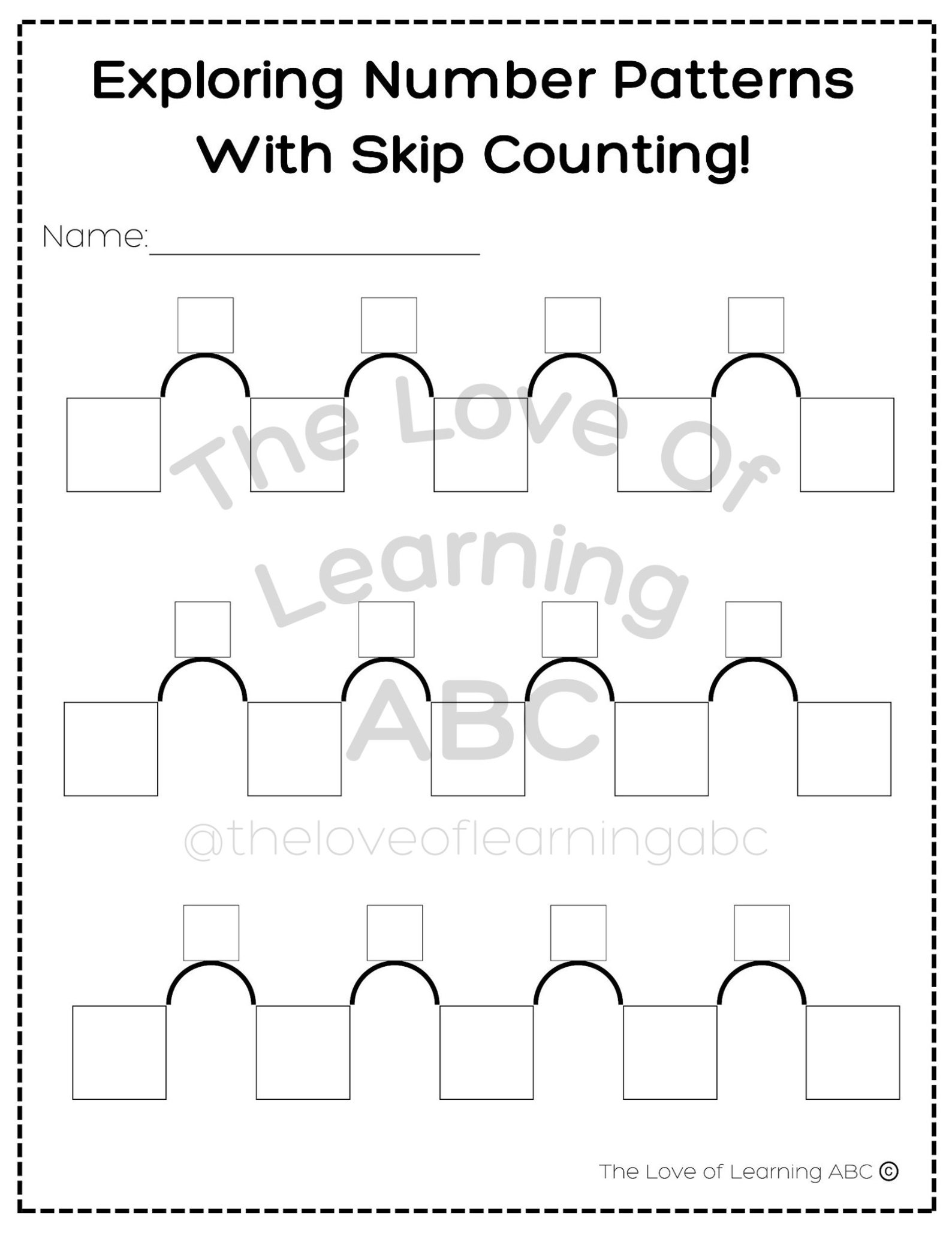 Exploring Growing and Shrinking Number Patterns With Skip Counting ...