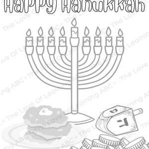 Hanukkah Coloring Pages Colouring Worksheets Printable Activities PDF ...