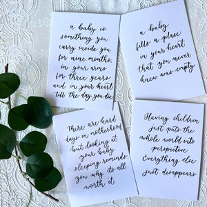 Hand Written Card Personalised Card Custom Hand Lettered Card Positive ...