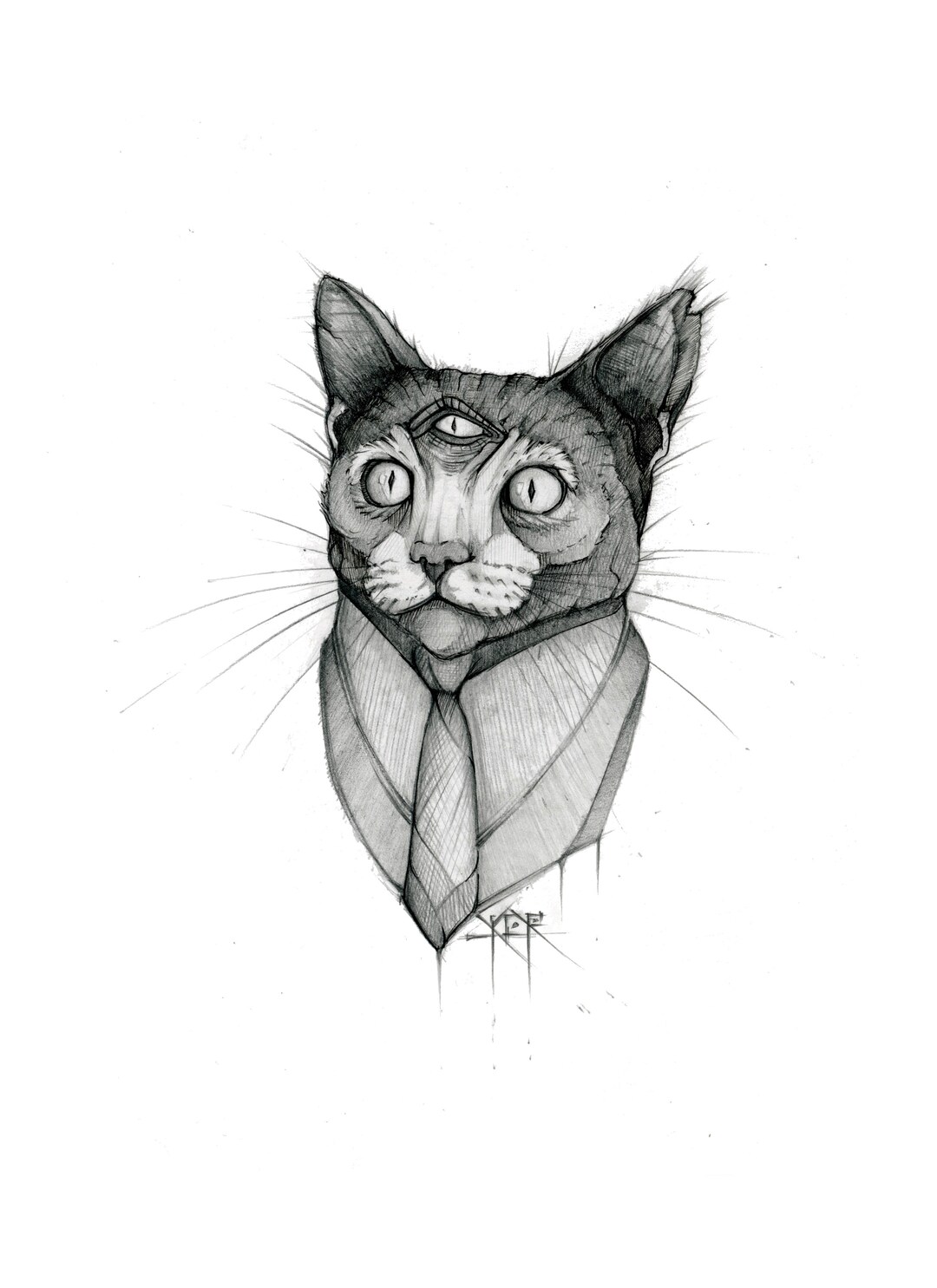 Third Eye Cat - Etsy