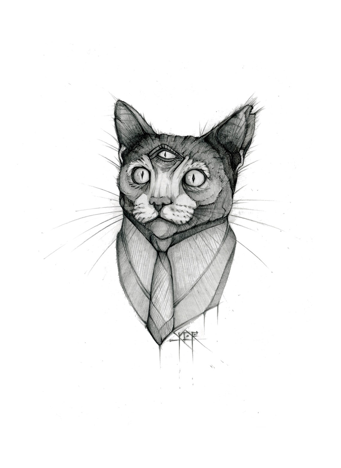 Third Eye Cat - Etsy