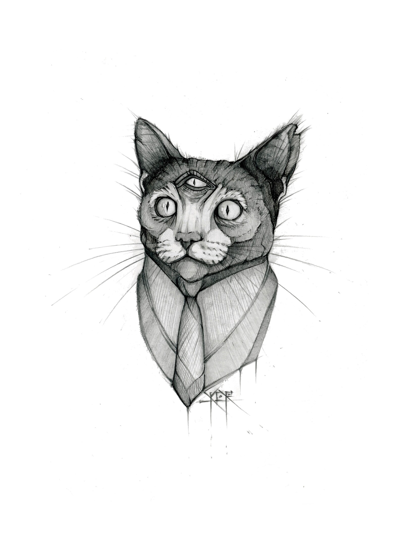 Third Eye Cat - Etsy