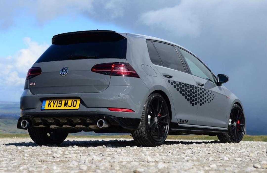 MK7 MK7.5 MK8 VOLKSWAGEN Golf TCR Honeycomb Side Vinyl Decal Sticker ...