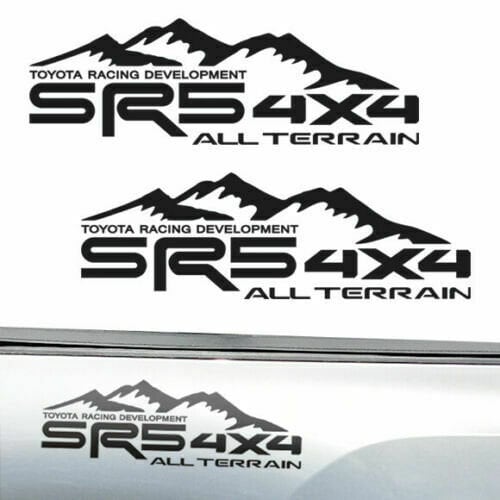 Toyota Tundra Tacoma SR5 4X4 Mountain Vinyl Decal Sticker Kit - Etsy