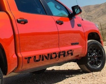 Toyota TUNDRA 2022 and up OFF ROAD Rocker Panel Vinyl Decal Sticker ...