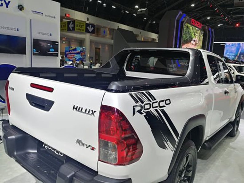 Toyota Hilux 2016-2021 ROCCO Bed Vinyl Decal Sticker Graphics - Etsy
