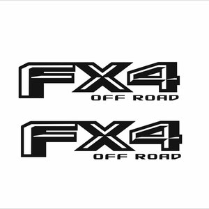 2015 -2024 Ford F-150 F-250 FX4 OFF ROAD Bed Vinyl Decal Sticker ...
