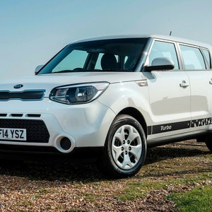 Kia Soul 2014-2018 TURBO Rocker Panel Stripe Vinyl Decal Sticker ...