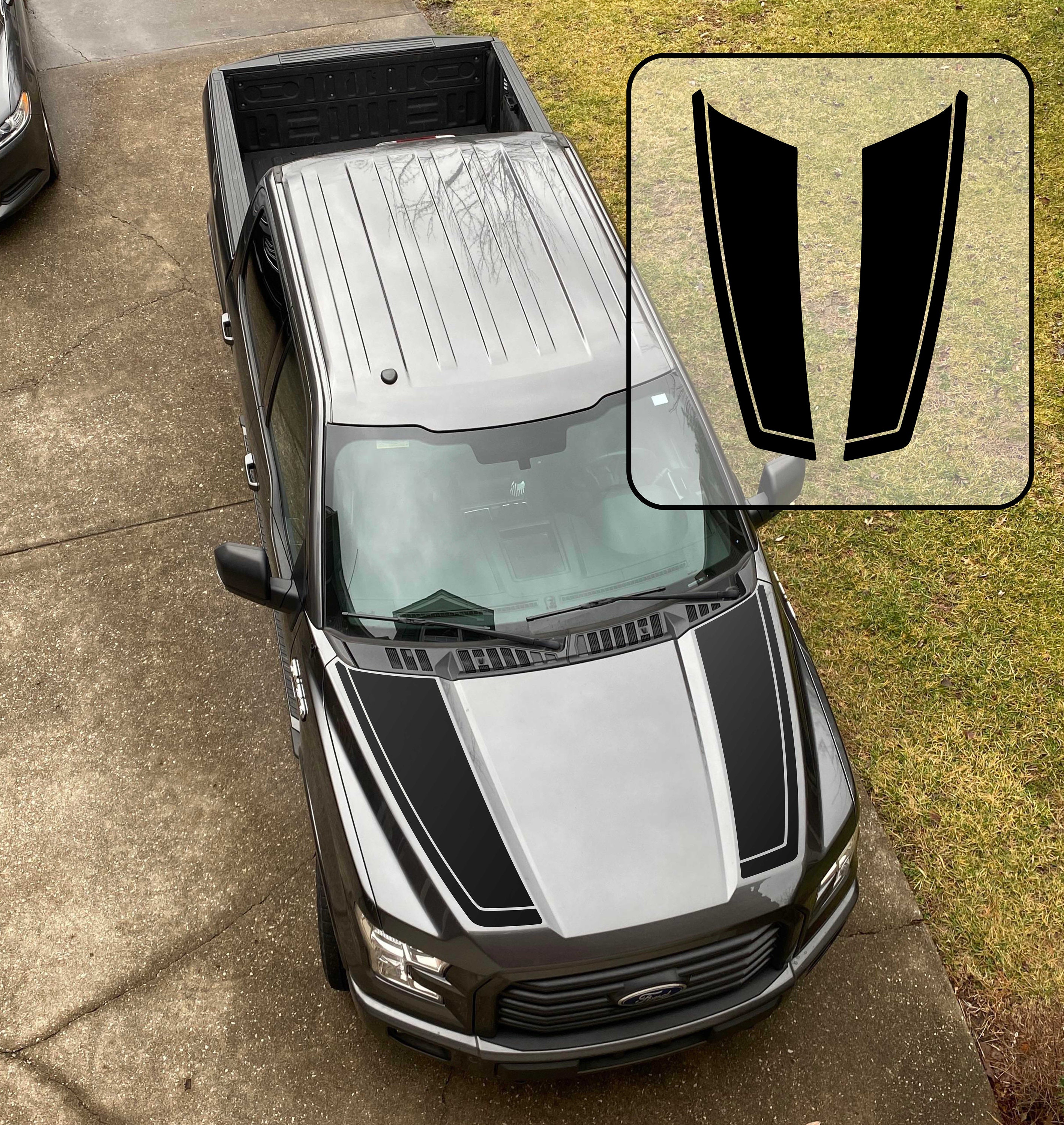 2015-2020 Ford F-150 HOOD Vinyl Decal Sticker Graphics Kit - Etsy