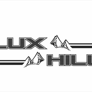 Toyota Hilux 2016-2021 Bed Vinyl Decal Sticker Graphics Kit - Etsy Canada