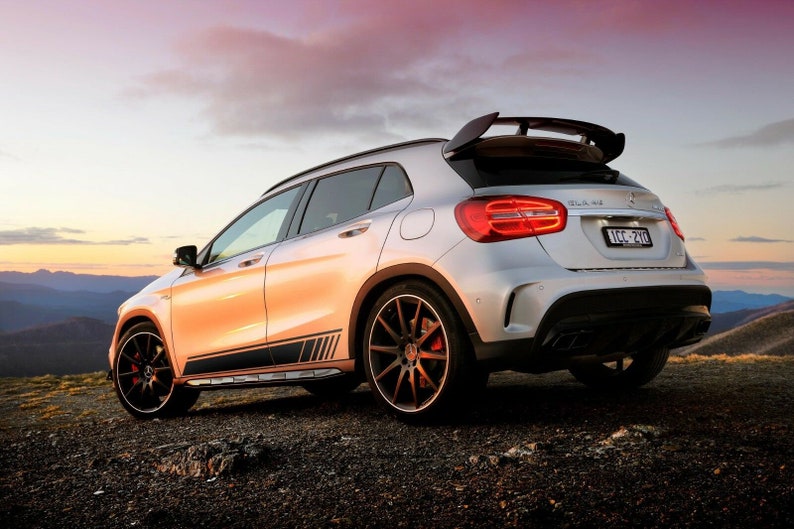 Mercedes-benz Gla-class X156 Lower Rocker Panel Stripe Vinyl Decal ...
