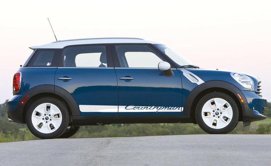 Mini Countryman R60 Lower Rocker Panel Stripes Vinyl Decal Sticker ...