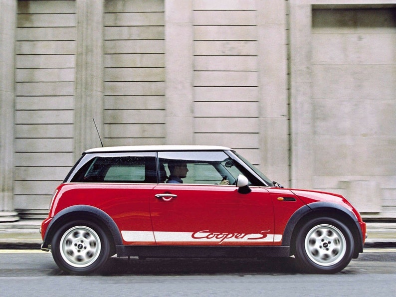 Mini Cooper S R50 R53 ROCKER PANEL Vinyl Decal Sticker - Etsy