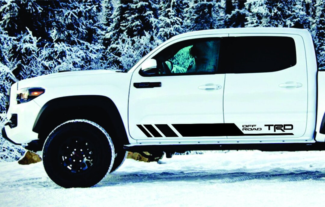 2x Toyota Tundra Tacoma TRD OF ROAD Side Vinyl Decal Sticker Graphics ...