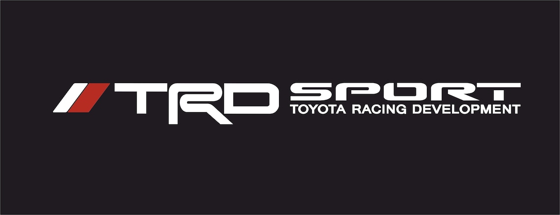 Toyota Racing Development TRD Motorsport Strip Car Windshield Vinyl ...