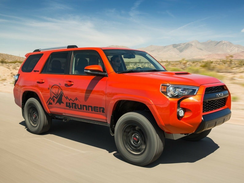 Toyota 4runner TRD Sport Mountains Expedition Side Vinyl Decal Graphics ...