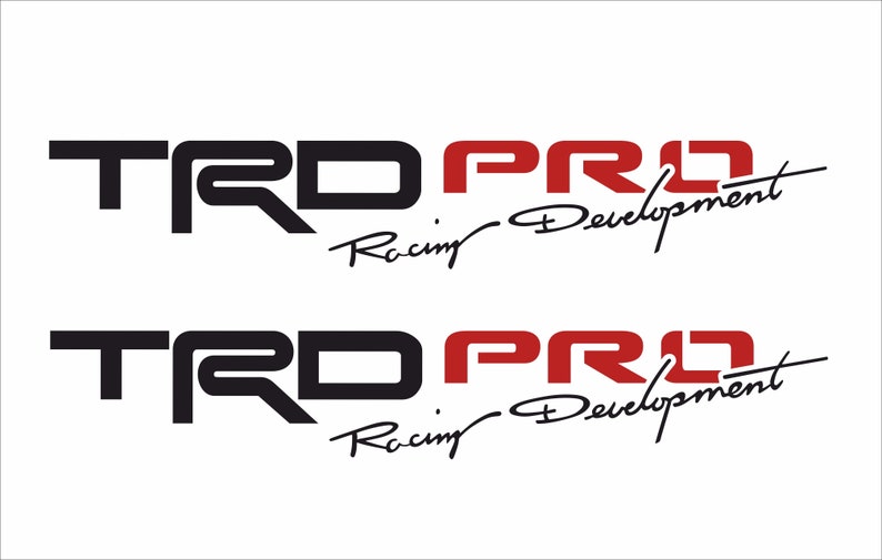 Toyota Tacoma Tundra 2016 2022 TRD PRO Racing Development - Etsy