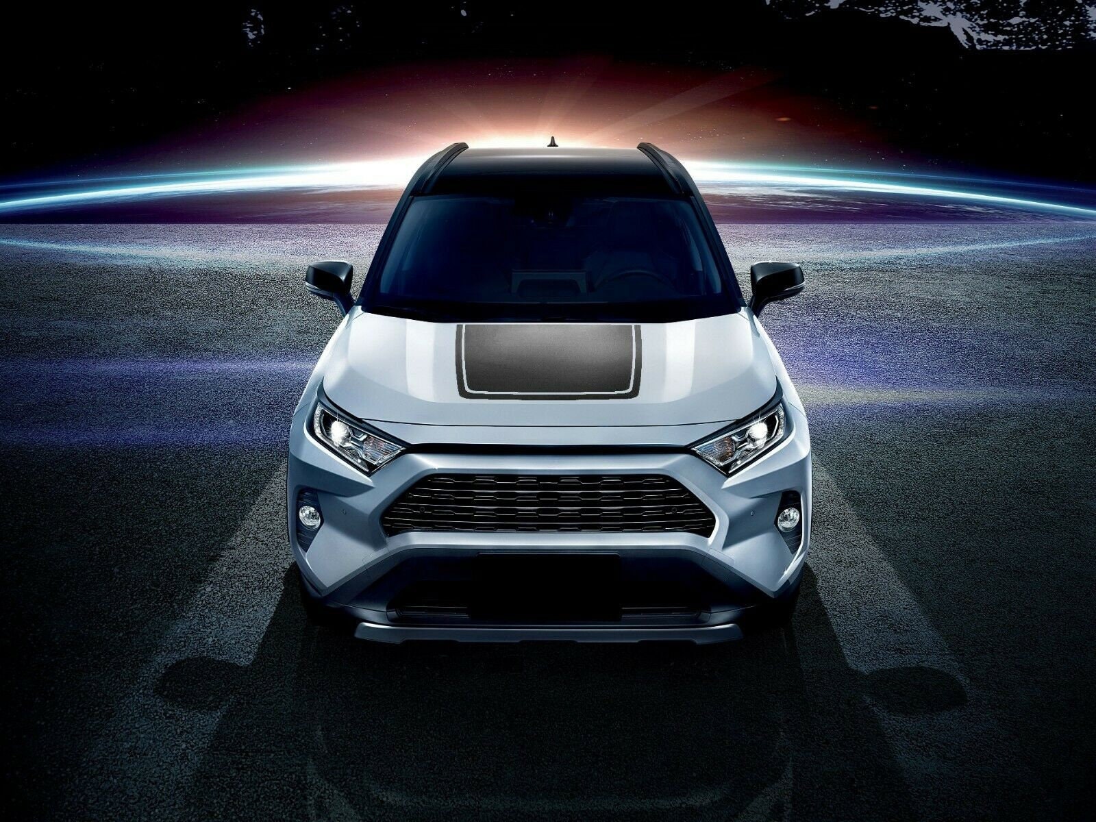 Toyota RAV4 Hood Decal - Custom Vinyl Graphics for RAV4 (2019-2024 ...