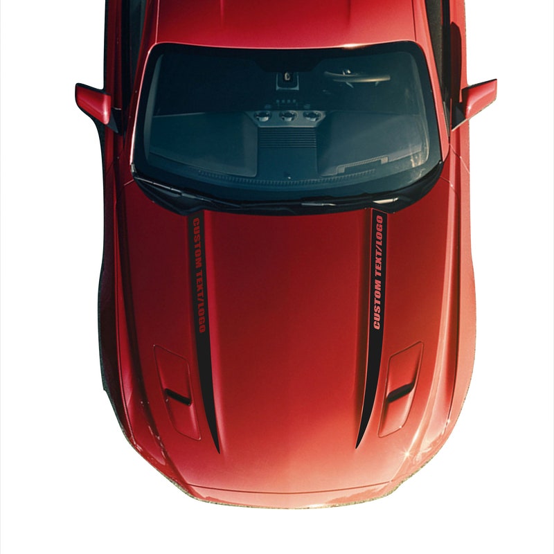 Mustang Bonnet Graphics - Etsy UK