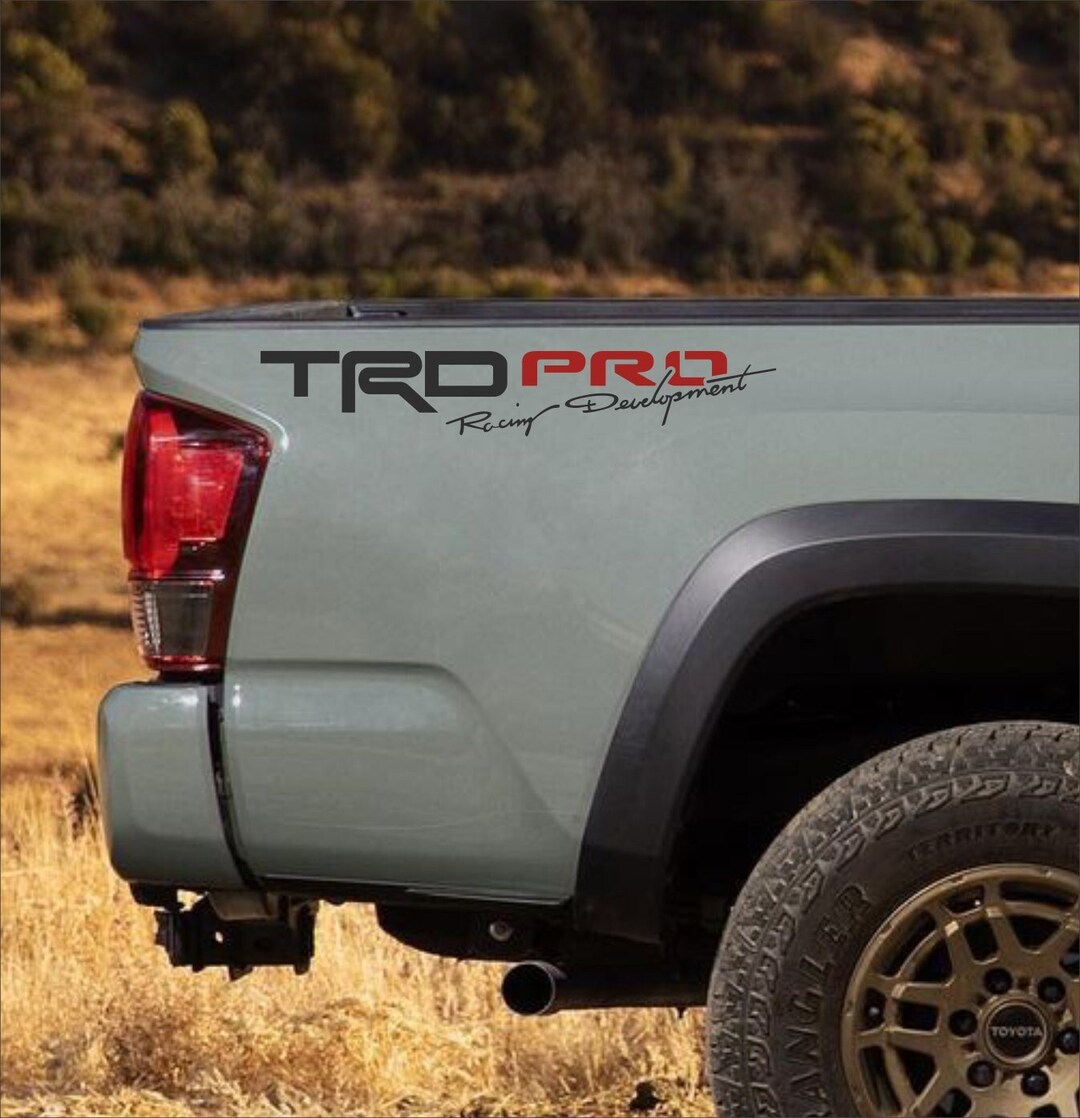 Toyota Tacoma Tundra 2016 - 2023 TRD PRO Racing Development Bed Vinyl ...