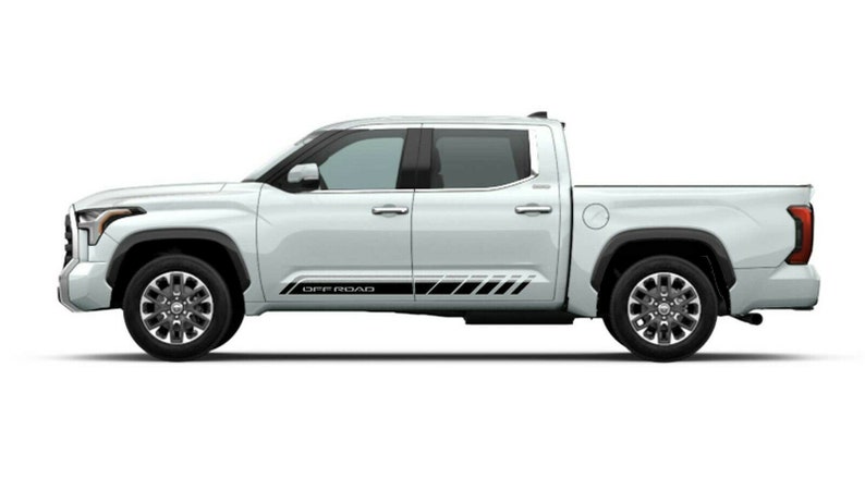 Toyota TUNDRA 2022 and up OFF ROAD Rocker Panel Vinyl Decal - Etsy