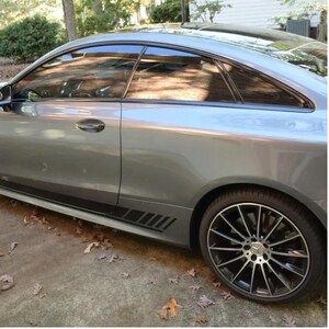 Mercedes-benz C Class C205 Lower Rocker Panel Stripe Vinyl Decal ...