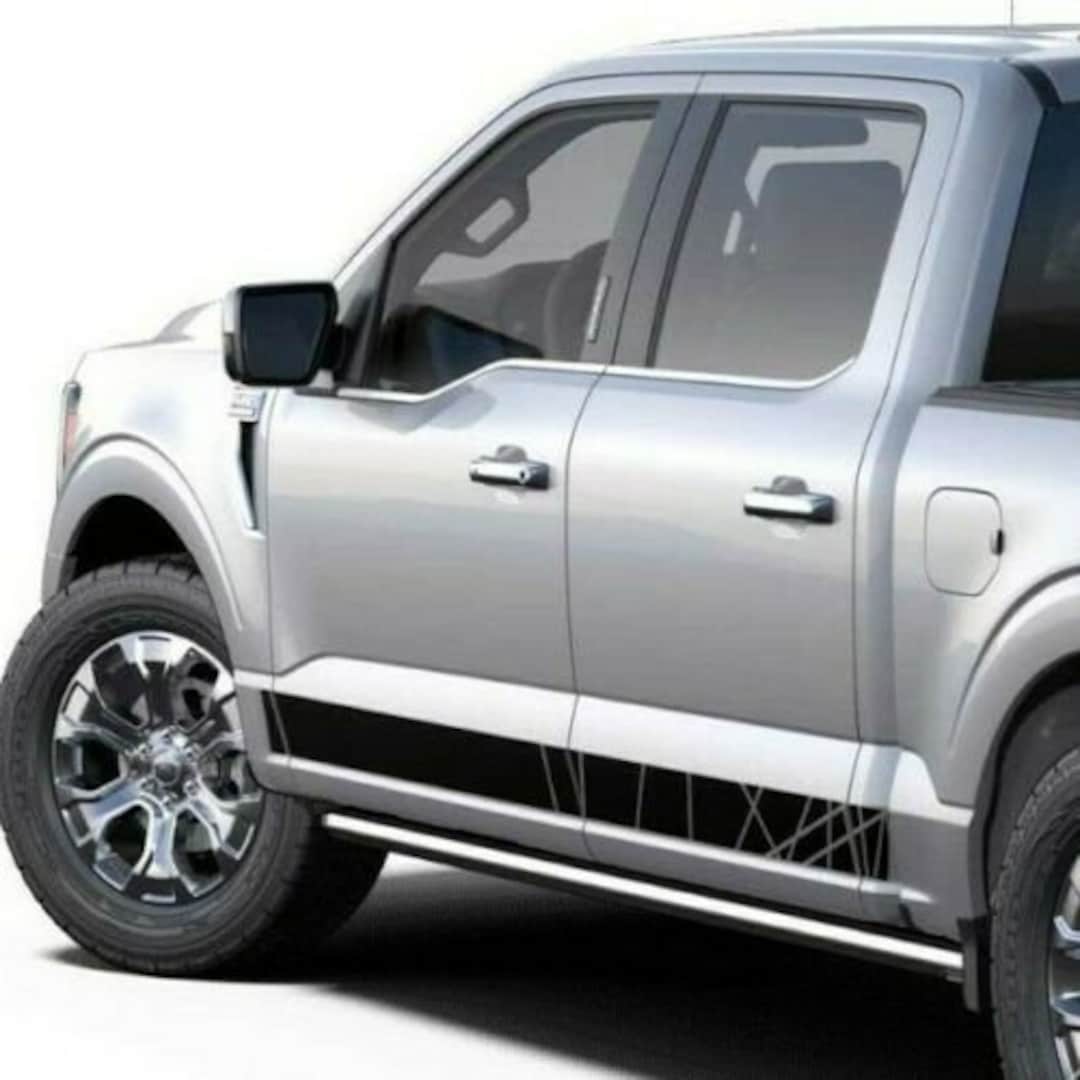 2021 2022 Ford F-150 ROCKER PANEL Stripe Vinyl Decal Sticker Graphics ...