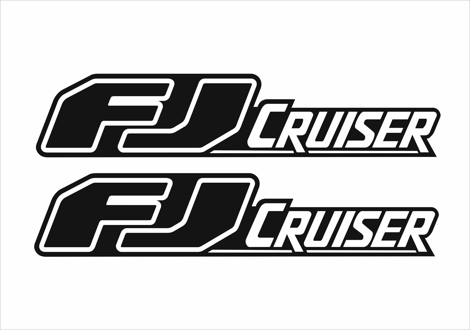 Toyota FJ Cruiser SIDE Vinyl Decal Sticker Graphics Kit - Etsy