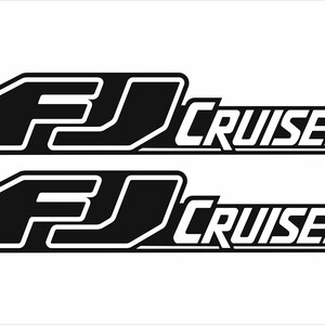 Toyota FJ Cruiser SIDE Vinyl Decal Sticker Graphics Kit - Etsy