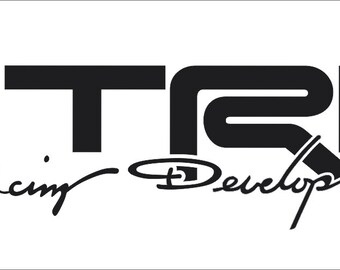 TRD Racing Development Sport Windshield Banner Vinyl Decal Sticker for ...
