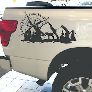 All Trucks Wild Compass Bed Vinyl Decal Sticker Graphics Kit - Etsy