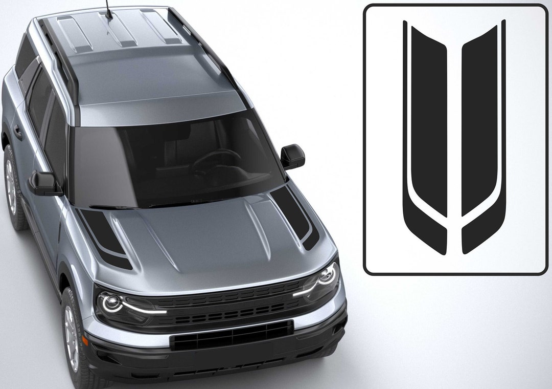 Ford Bronco Sport 2020 2021 2022 Split Hood Stripes Vinyl - Etsy