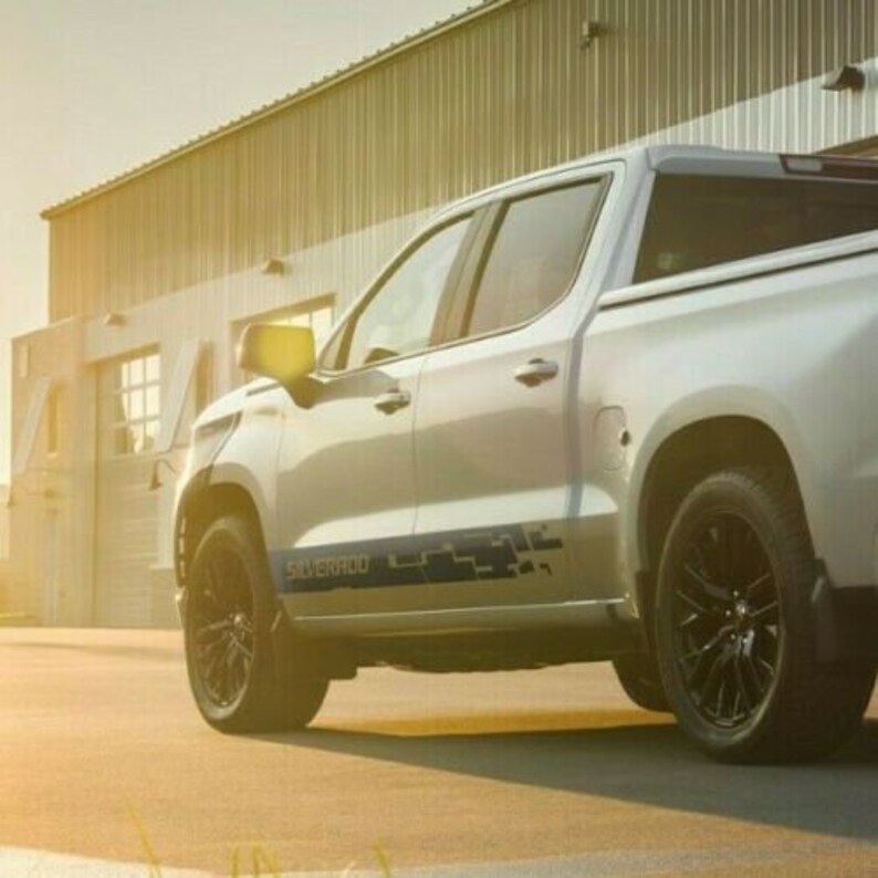 Chevrolet SILVERADO Rocker Panel Vinyl Decal Sticker Graphics | Etsy