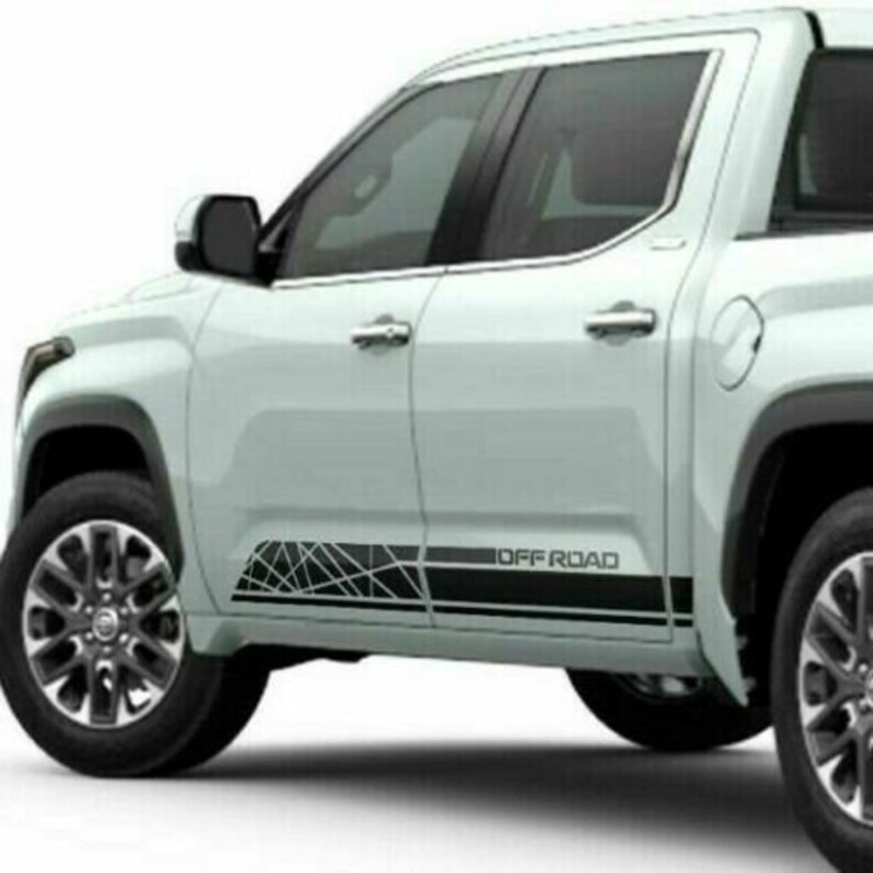 Toyota TUNDRA 2022 and up OFF ROAD Rocker Panel Vinyl Decal | Etsy
