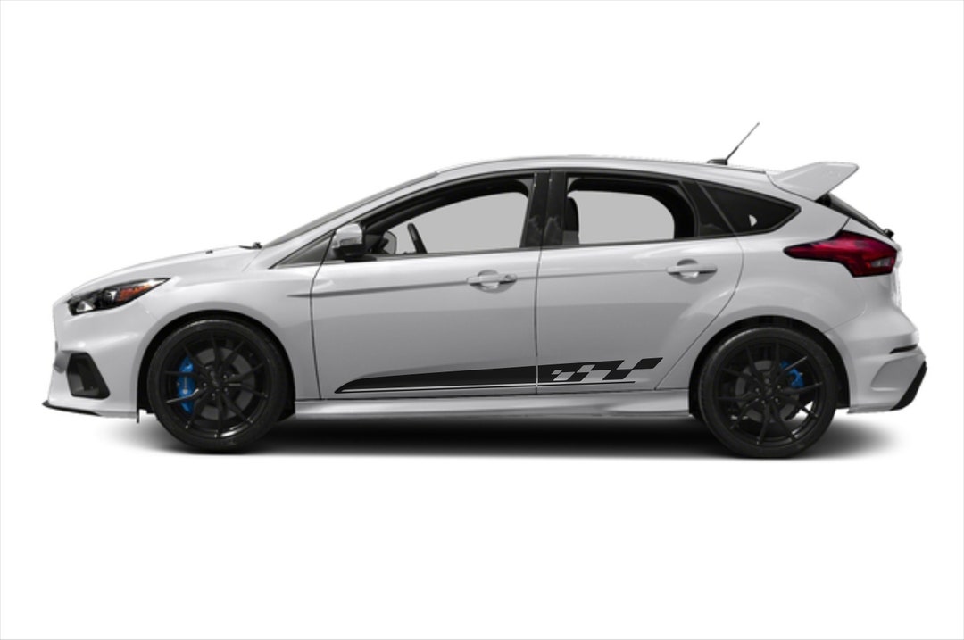 Rocker Panel Side Stripe Decals Stickers compatible with Ford Focus ...