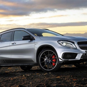 Mercedes-benz Gla-class X156 Lower Rocker Panel Stripe Vinyl Decal ...