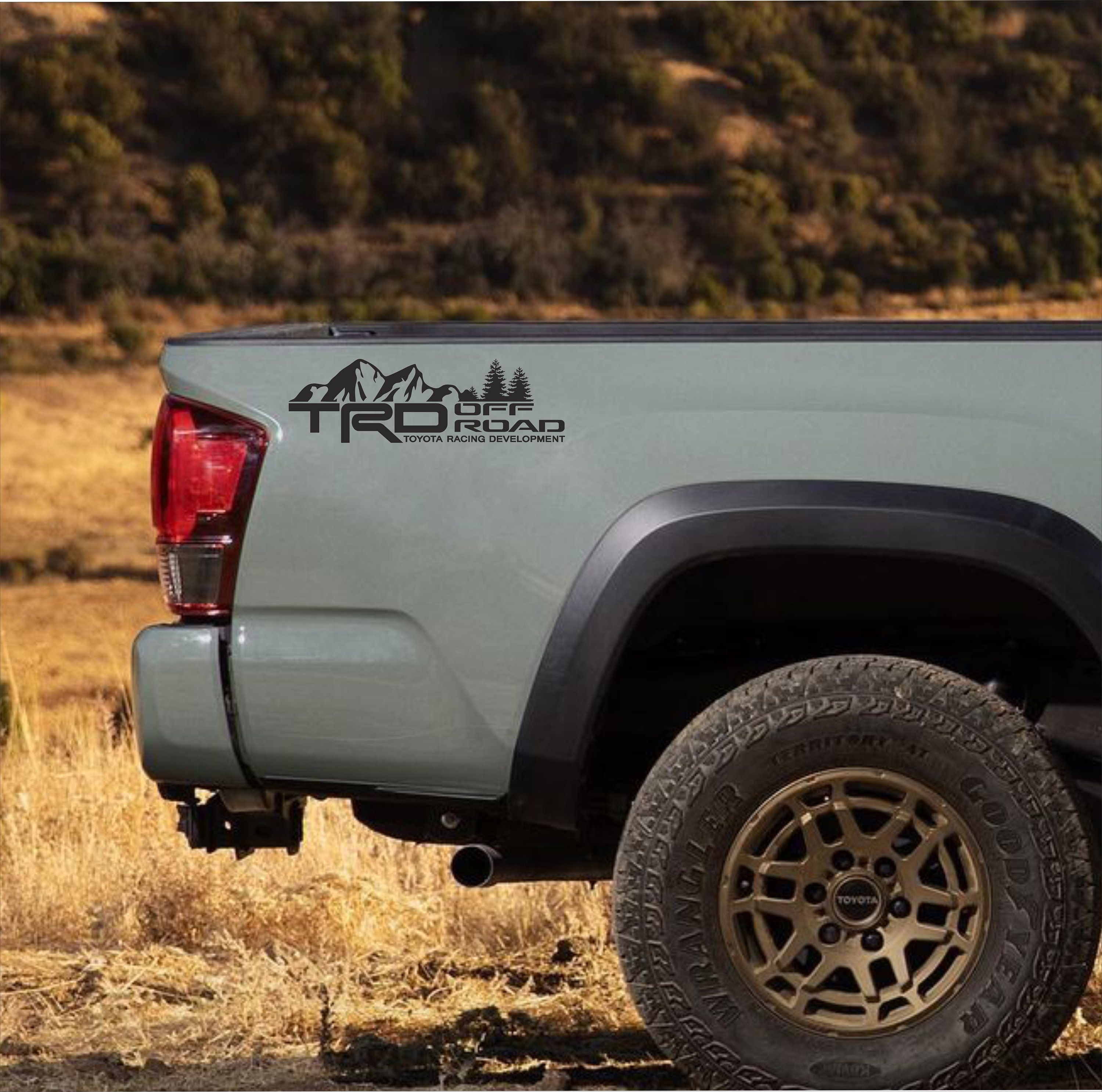 2x Toyota Tundra Tacoma TRD OF ROAD Bed Vinyl Decal Sticker - Etsy Canada