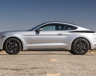 Mustang Text Decal - Etsy