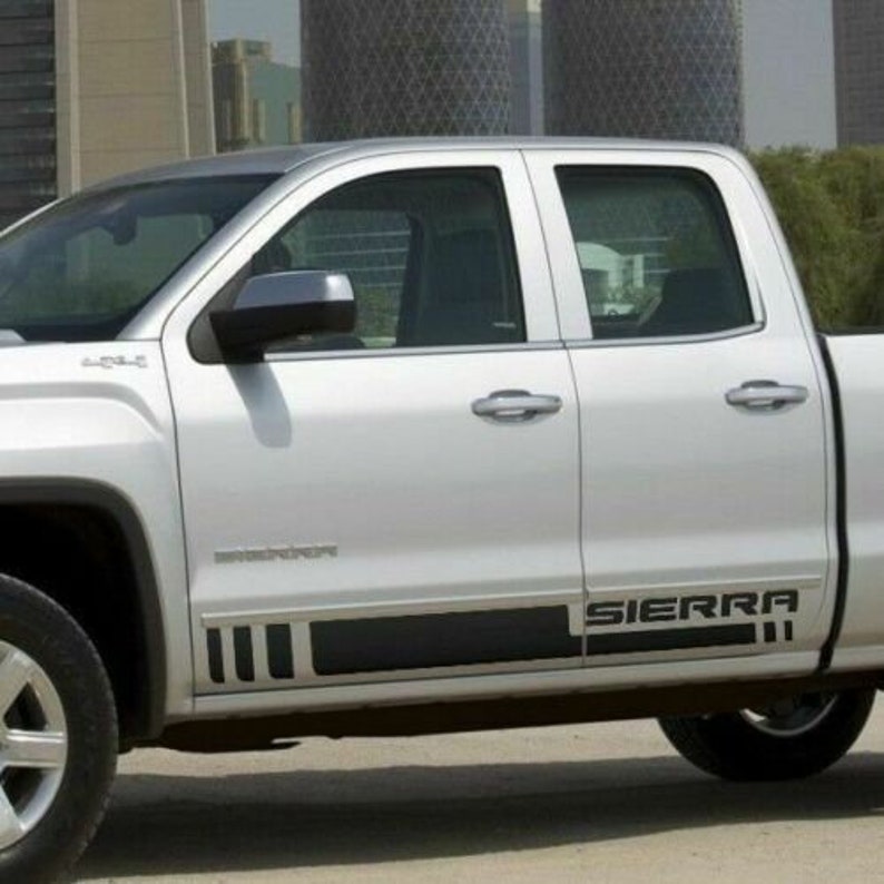 GMC Sierra ROCKER PANEL Vinyl Decal Sticker Graphics Kit - Etsy
