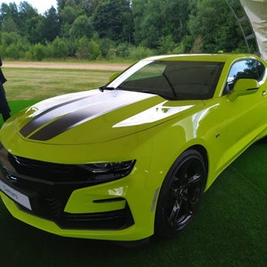 Chevrolet Camaro 2019 - 2024 FULL BODY CENTER Stripe Vinyl Decal ...