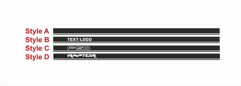FORD F-150 2016 2021 Custom Text ROCKER PANEL Vinyl Decal - Etsy