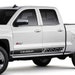 Chevrolet SILVERADO 2014 - 2018 Rocker Panel Vinyl Decal Sticker ...
