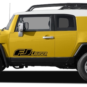 Toyota FJ Cruiser SIDE Vinyl Decal Sticker Graphics Kit - Etsy