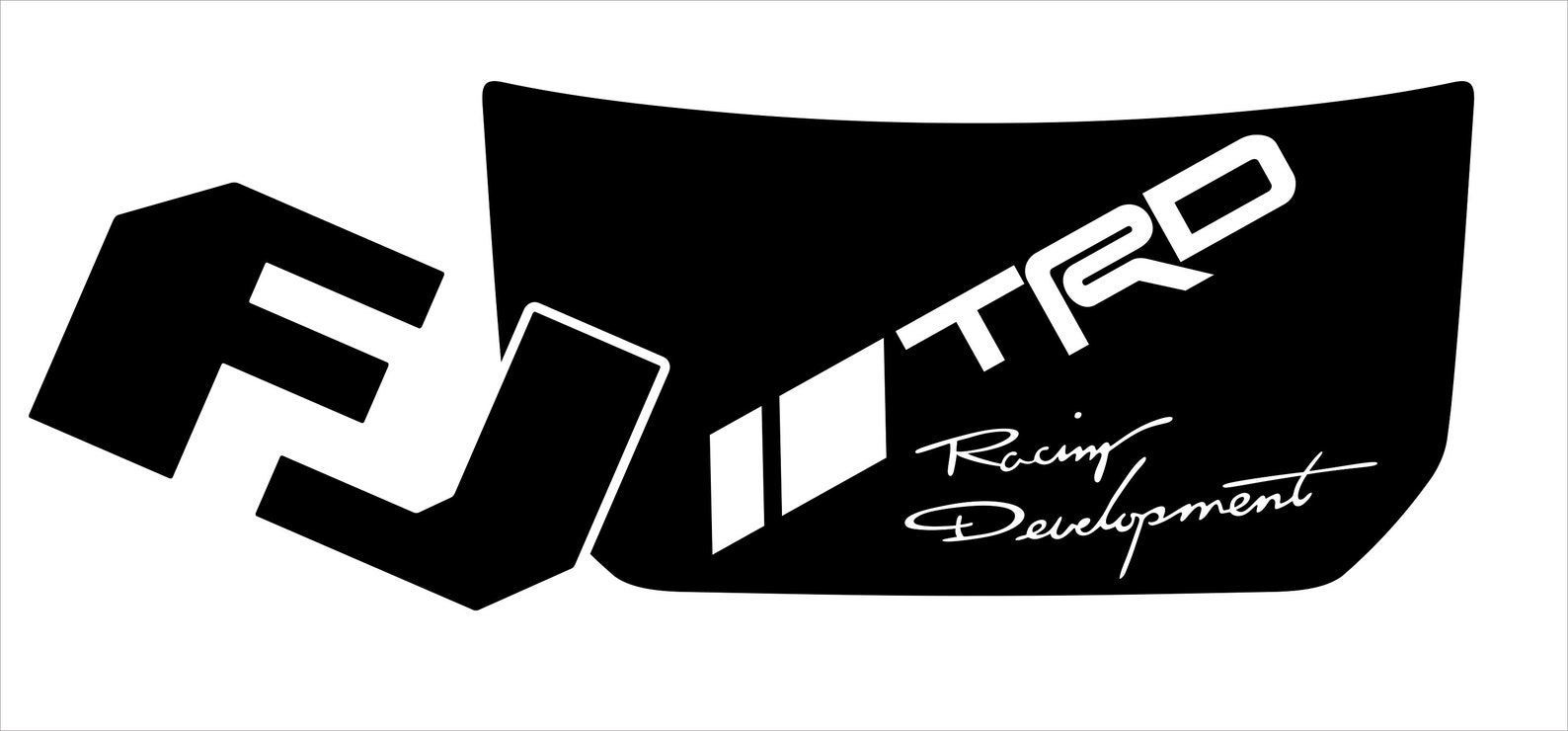 Toyota Fj Cruiser TRD HOOD Vinyl Decal Sticker Graphics Kit - Etsy