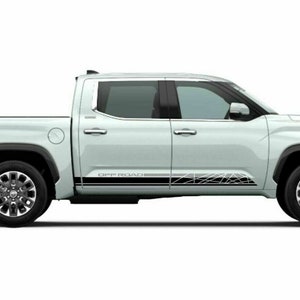 Toyota TUNDRA 2022 and up OFF ROAD Rocker Panel Vinyl Decal Sticker ...