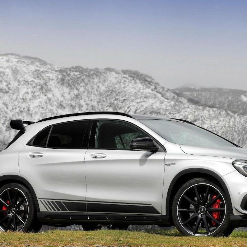 Mercedes-benz Gla-class X156 Lower Rocker Panel Stripe Vinyl Decal ...