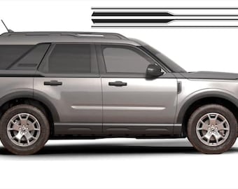 BRONQUITO Self Aware Ford Bronco Sport Vinyl Window Sticker for Rear ...