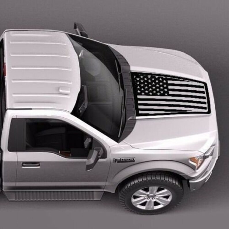 2015-2020 Ford F-150 USA Flag HOOD Vinyl Decal Sticker - Etsy
