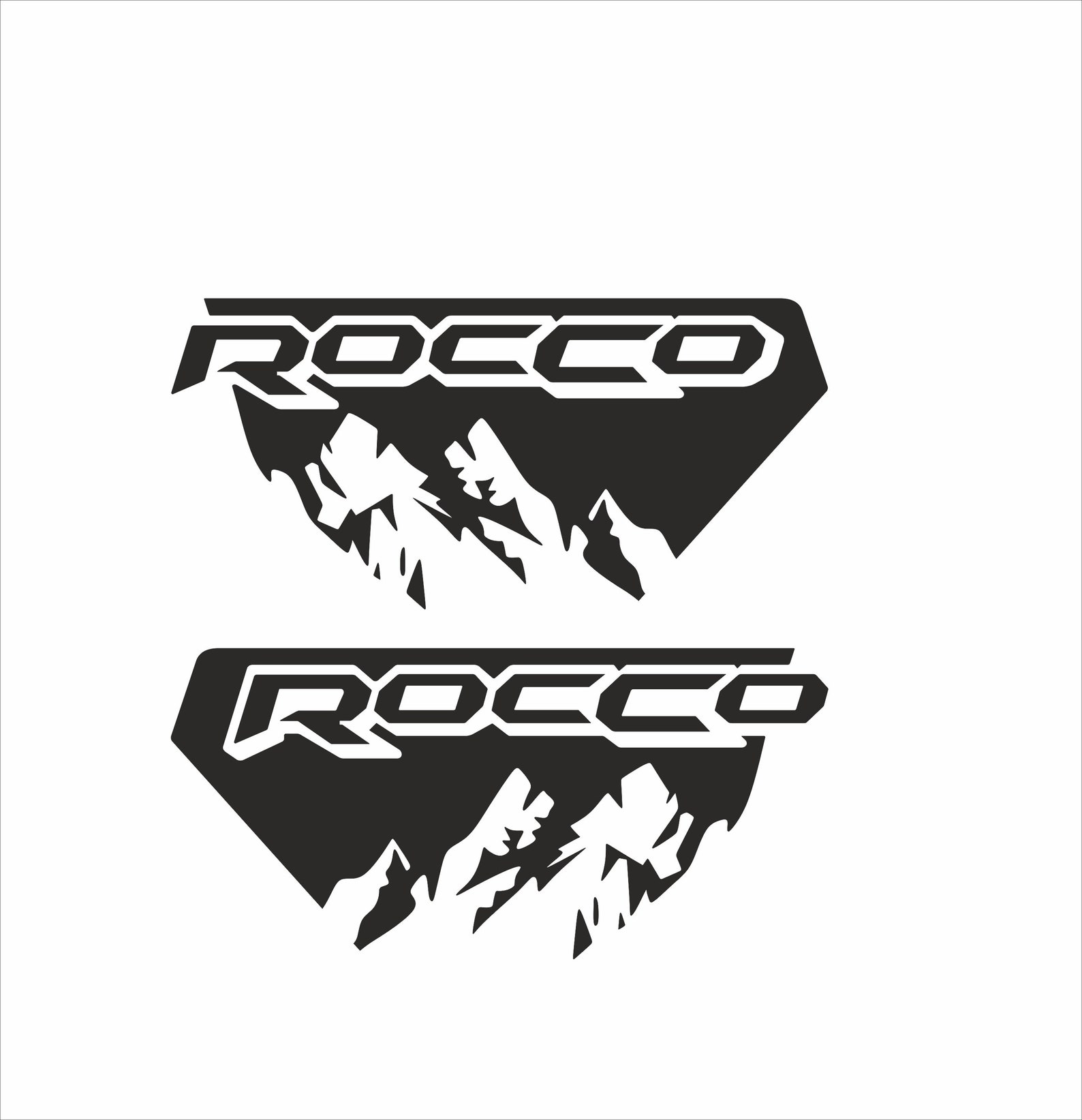 Toyota Hilux 2016-2021 ROCCO Bed Vinyl Decal Sticker Graphics - Etsy