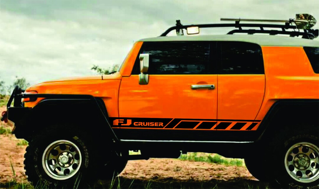 Toyota FJ Cruiser Rocker Panel Vinyl Decal Sticker Graphics Kit - Etsy